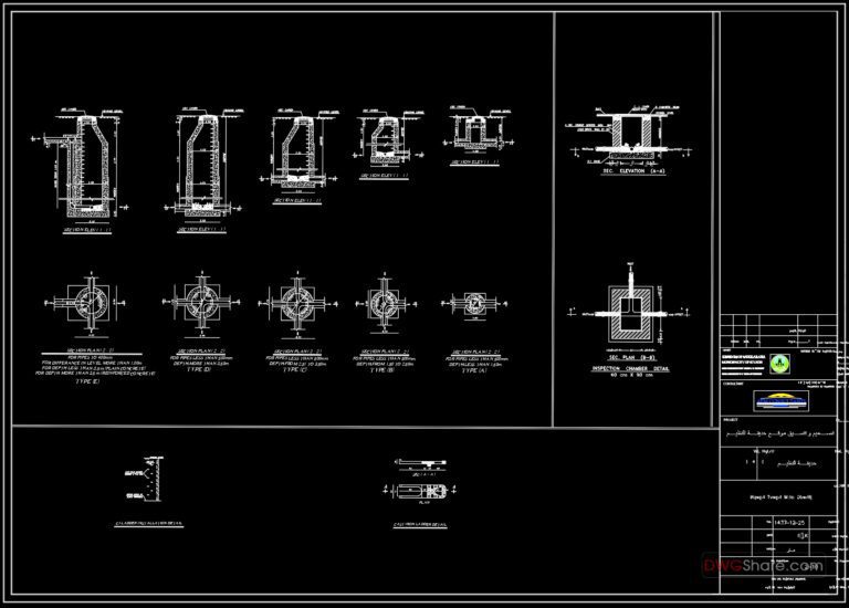 81.Water Tank Design AutoCAD File DWG