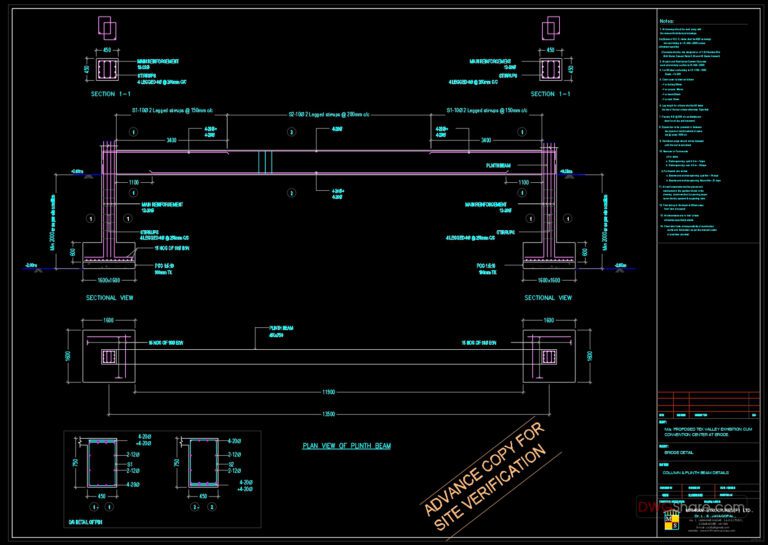 84.Retaining Wall and Well Details Free DWG