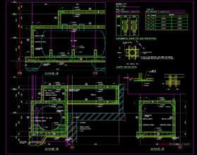 86.Oil Tank Reinforcement detail free drawing