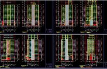 38.Autocad drawings of various types of bonsai trees