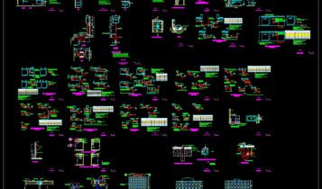 335. Detailed Generator Room CAD Drawing (Floor Plan, Sections) Free ...