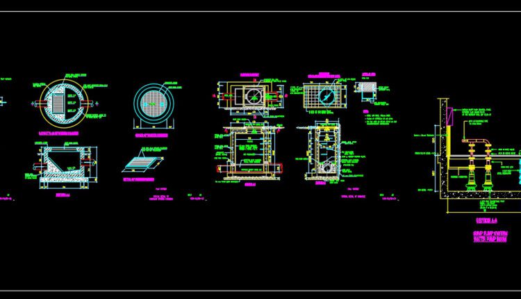 88.Piping, equipment, sanitary ware, sanitary drainage AutoCAD File DWG ...