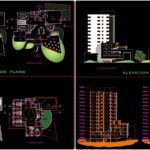 Floors plans details for 5 star hotel 2d & 3d AutoCAD File DWG - Free Cad Blocks, download DWG ...
