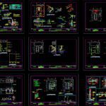 Residential Modern Contemporary Building Reinforcement Details AutoCAD ...