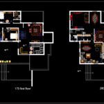 Residential Villa Layout Plan AutoCAD File DWG - Free Cad Blocks ...