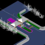 Security Check Point 3D Model AutoCAD File DWG - Free Cad Blocks ...