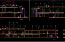 89.Detailed Drawings Of Modular Kitchen In Autocad File