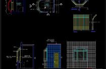 148. The CAD drawings for Floral Patterned Walls for free download