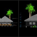 Tourist Resort Plan and Elevation AutoCAD File DWG - Free Cad Blocks ...