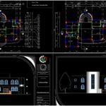 Villa Design Project AutoCAD File Free Download - Free Cad Blocks ...