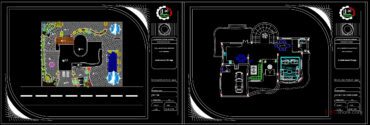 Villa Design Project AutoCAD File Free Download