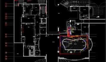 272. Contemporary Dining Table Design CAD Block with Dimensions