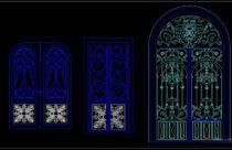 80.Gas Grill AutoCAD blocks free download