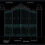 103.Gate design AutoCAD blocks free download - Free Cad Blocks, download DWG models for ...