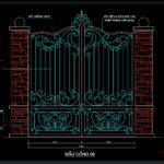 104.Gate design AutoCAD blocks free download - Free Cad Blocks ...