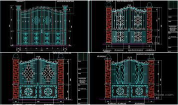 19.Wedding Hall Layout Plan and Elevations CAD