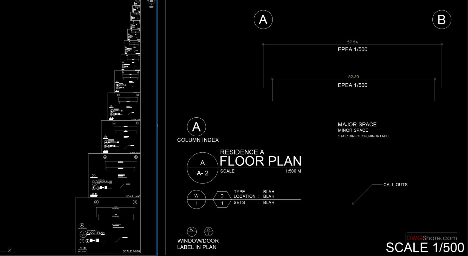 11.Title blocks layout in metric