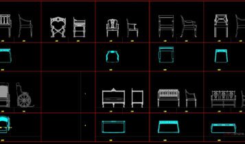 Laboratory Building Block Design Plan AutoCAD File DWG