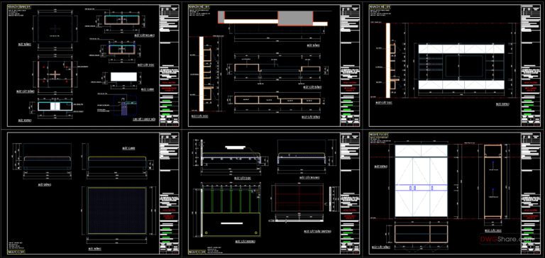 127.Interiors Details AutoCAD Drawings