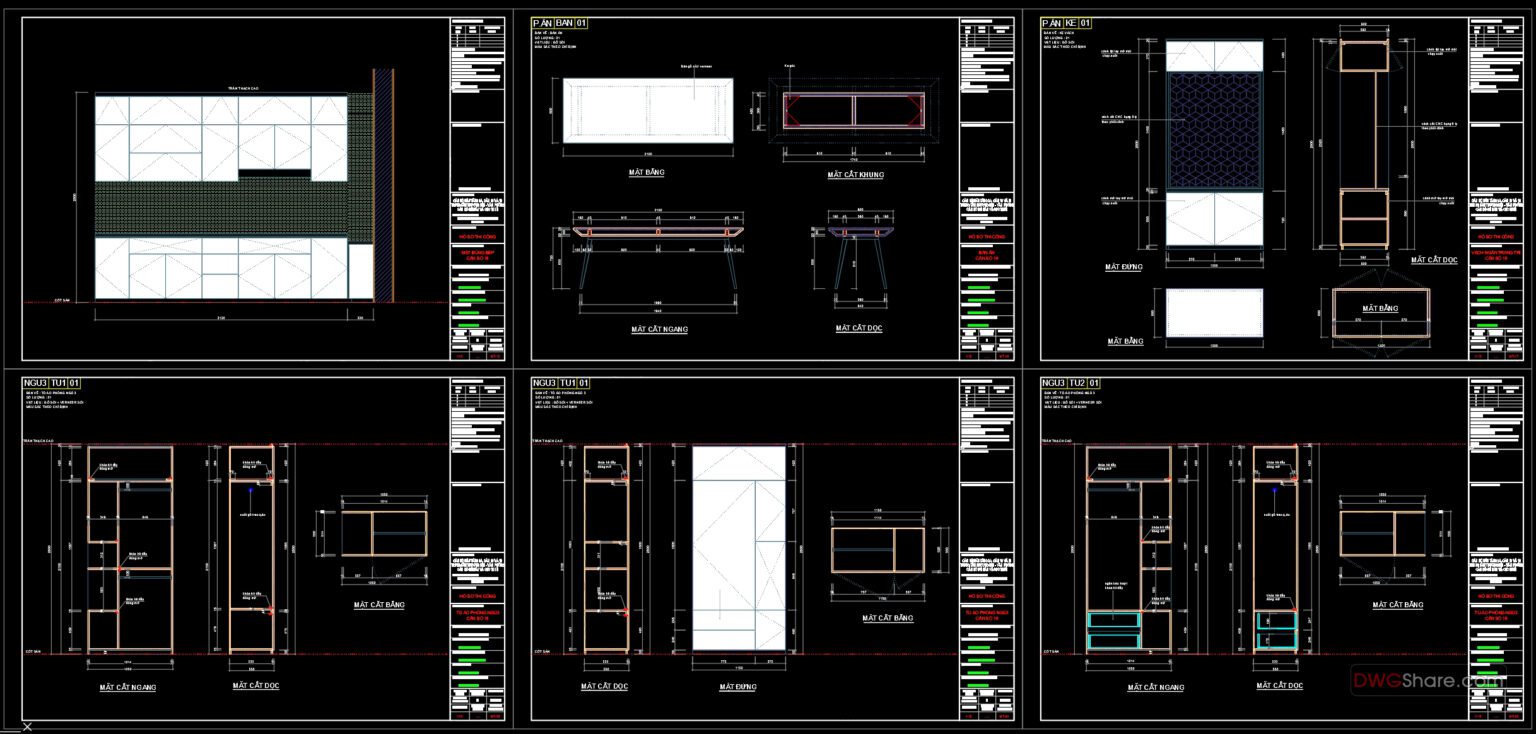 127.Interiors Details AutoCAD Drawings