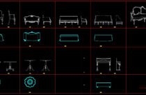 Restaurant Millwork Details AutoCAD File DWG