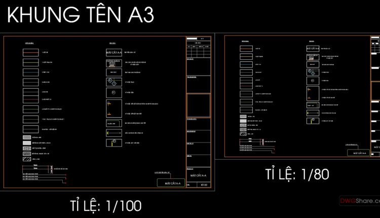 15.Title blocks layout in metric (2) - Free Cad Blocks, download DWG ...