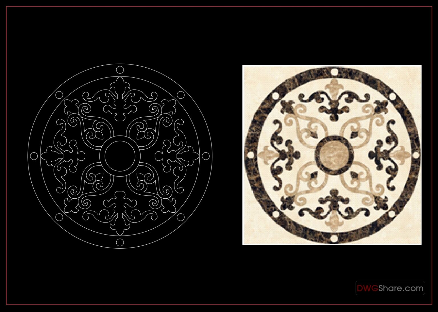 187. Paving Design CAD Blocks