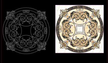 172. Free CAD Blocks Decorative Corners Design Elements