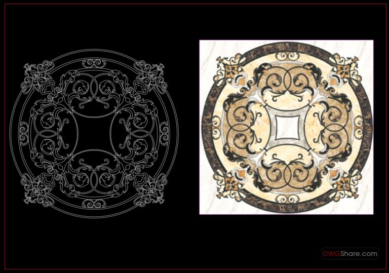 195. Paving Design CAD Blocks