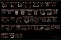 Wellness and SPA complex free AutoCAD drawings