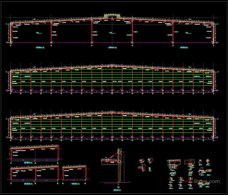 28.Tam Steel Frame Elevations CAD