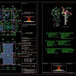 3 Levels House 8.5x20m AutoCAD File Free Download - Free Cad Blocks ...