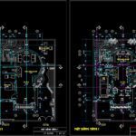 3 Levels Villa 9x16m AutoCAD File Free Download - Free Cad Blocks ...