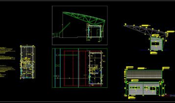 76.Typical Dry Gully Trap Details CAD Drawing DWG