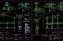 602. Free Download CAD File – Atrium Roof Grid Structure Details