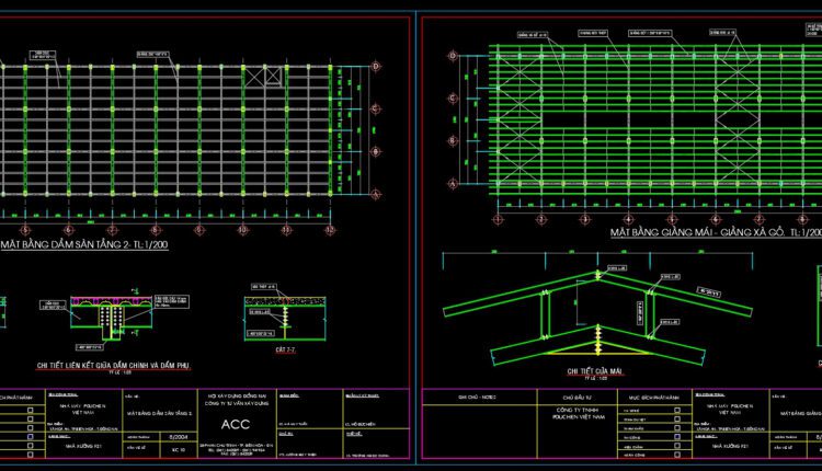 32.Industrial Hangar CAD - Free Cad Blocks, download DWG models for architects, designers, engineers