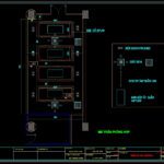 34. Autocad drawing of a well-planned auditorium for about 200 people ...