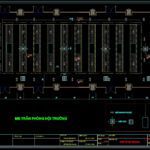34. Autocad drawing of a well-planned auditorium for about 200 people ...