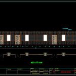 34. Autocad drawing of a well-planned auditorium for about 200 people ...