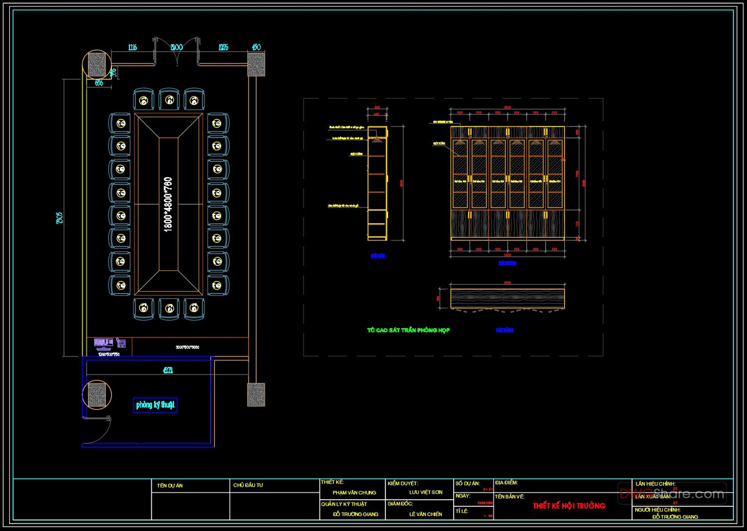 34.Autocad drawing of a well-planned auditorium for about 200 people ...