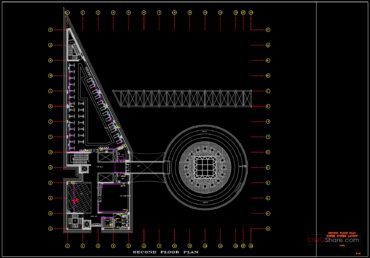 36.Electrical Power Plan Layout CAD