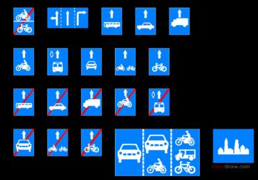39.Cad Symbol Road Signs Traffic Manual free download