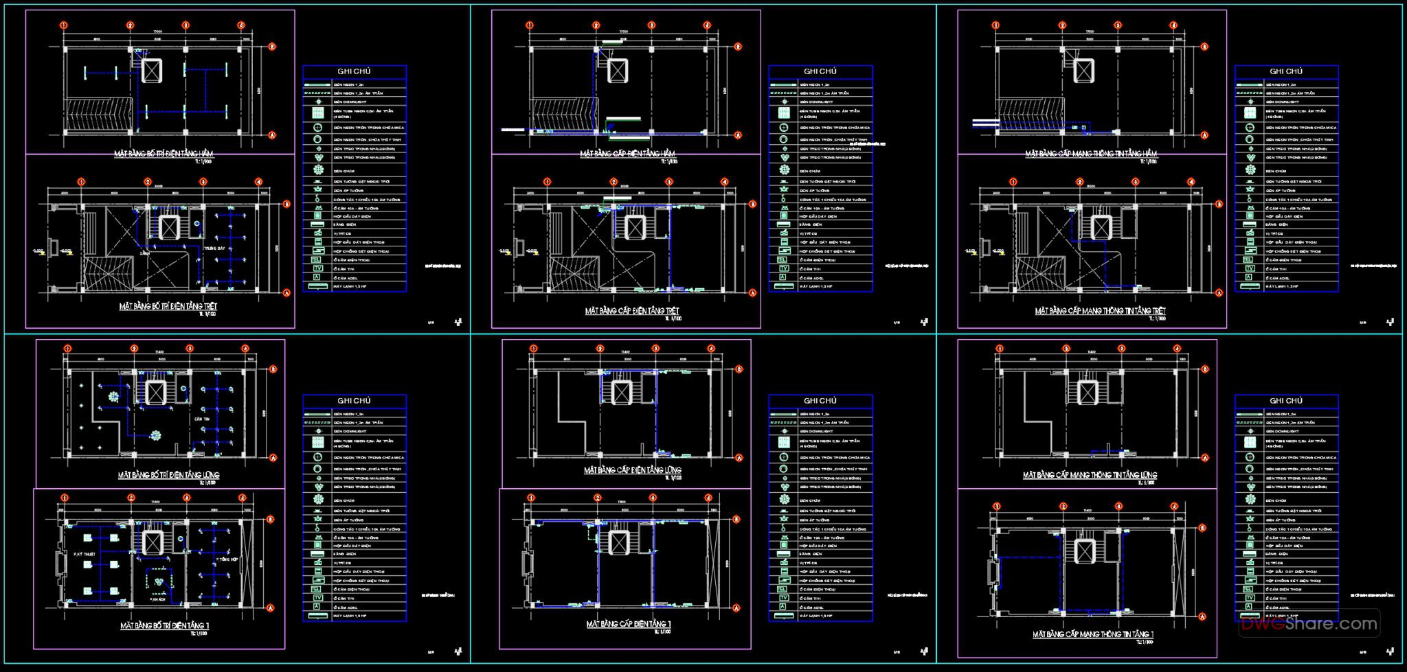 39.House Electrical Scheme Details CAD