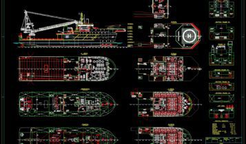 Airport Cargo Terminal General Plan AutoCAD File