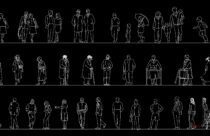 71.Construction workers DWG Drawing Free AutoCAD