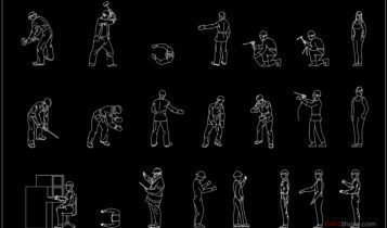 Workers Archives - Free Cad Blocks, download DWG models for architects ...