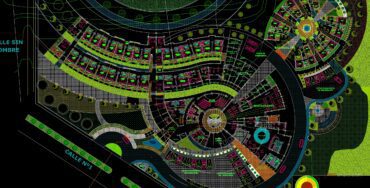 53.Urban landscaping AutoCAD blocks free download