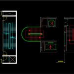55.Free DWG models of Stairs in plan view - Free Cad Blocks, download ...