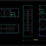 55.Free DWG models of Stairs in plan view - Free Cad Blocks, download ...