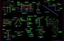 Swimming pool AutoCAD drawings